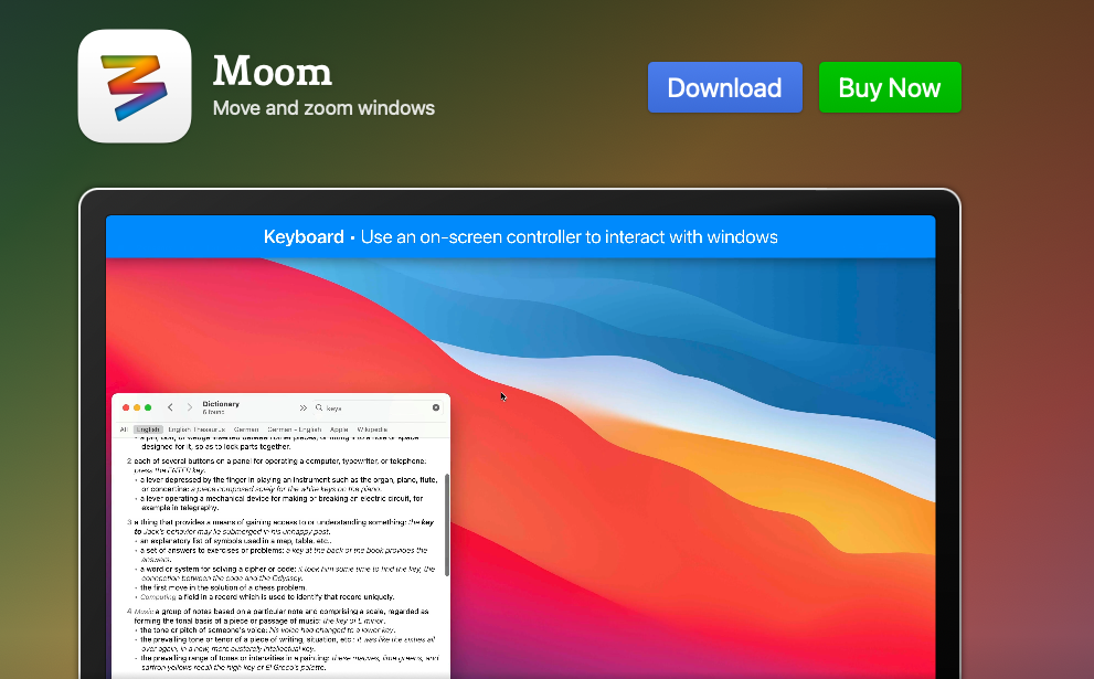 ostermeier.net - Moom – Fenstermanager für macOS